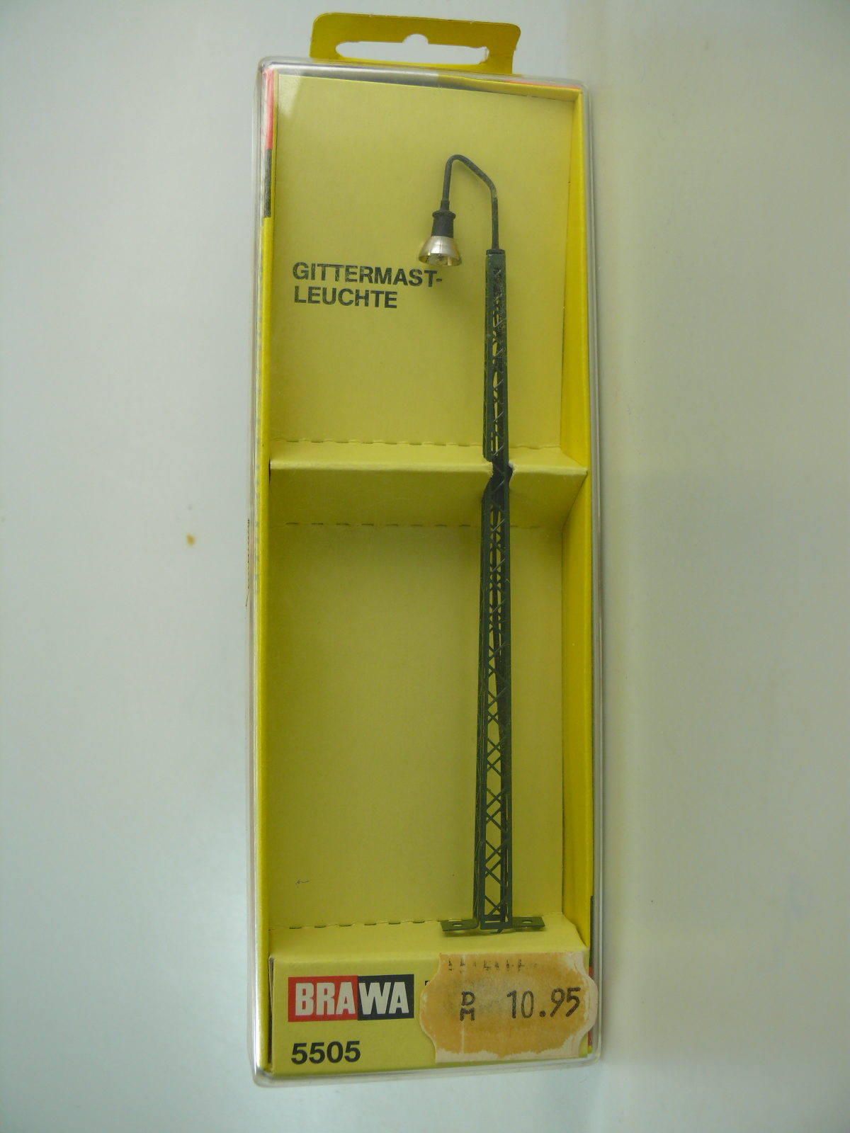 BRAWA H0: 5505 ‚GITTERMASTLEUCHTE‘, NEU/ovp – gearontologist