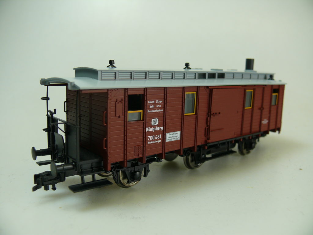 H0 FLEISCHMANN 5382 81 K DRG ‚HEIZKESSELWAGEN KÖNIGSBERG‘, TOP/OVP ...