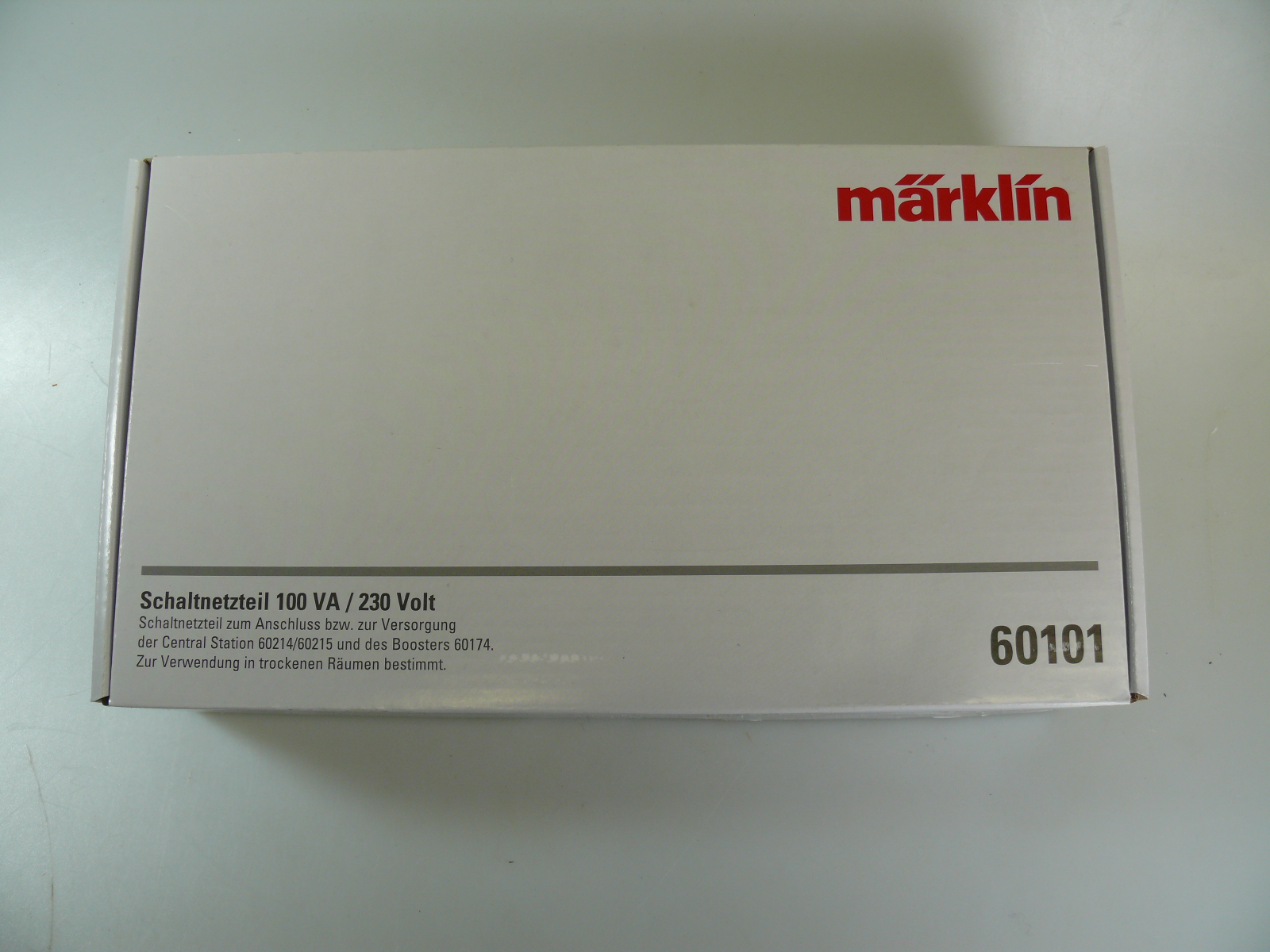 H0: Märklin 60101 'Schaltnetzteil 100Va' – neu - gearontologist