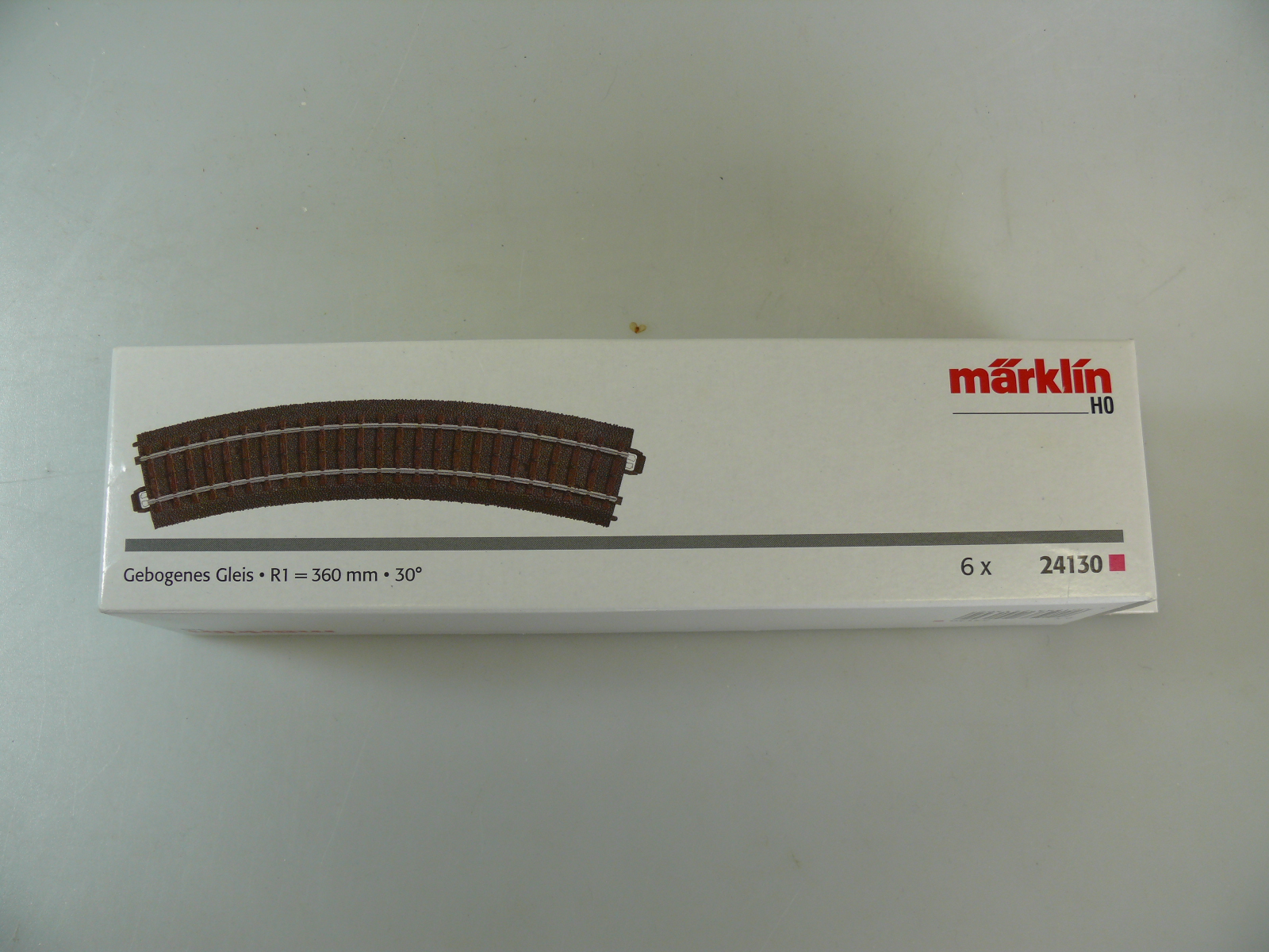 H0: MÄRKLIN 24130 C-Gleis '6x gebogen' – neu - gearontologist