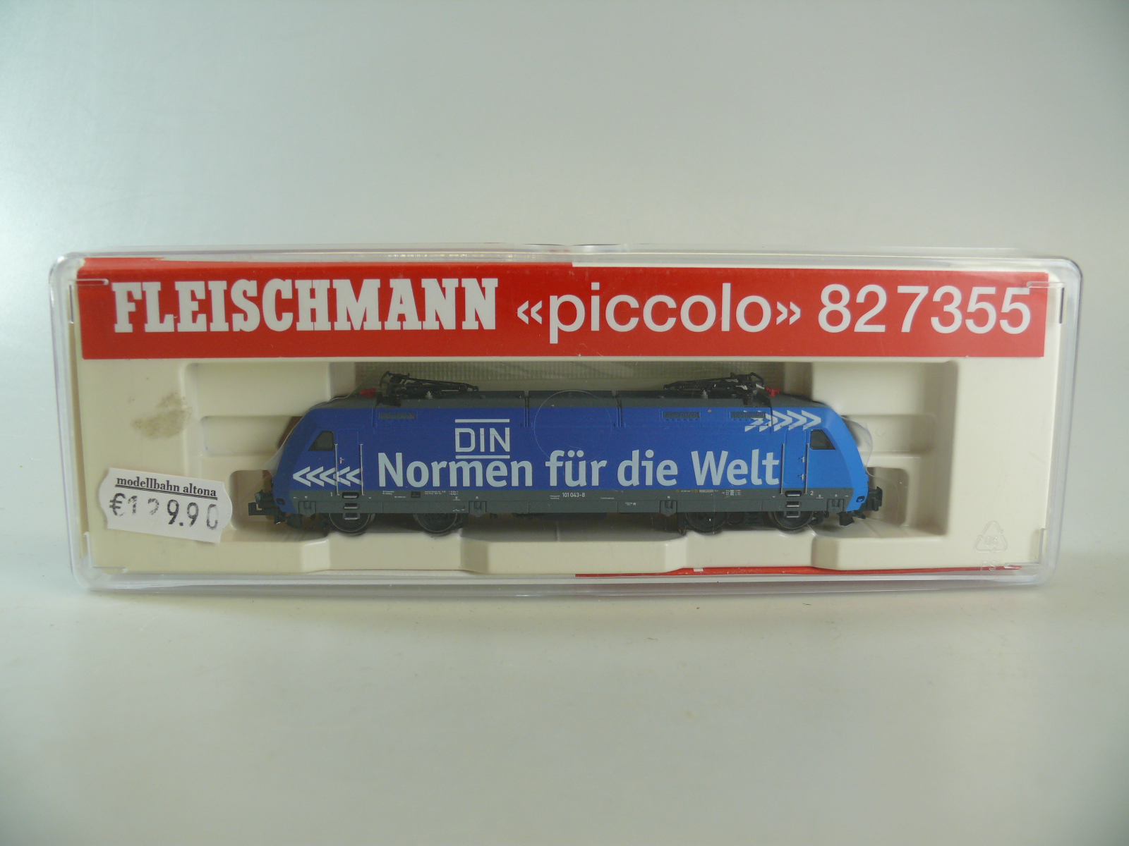Spur N: Fleischmann 82 7355 DAMPFLOK ‚BR 101 NORMEN FÜR DIE WELT‘ – neu ...