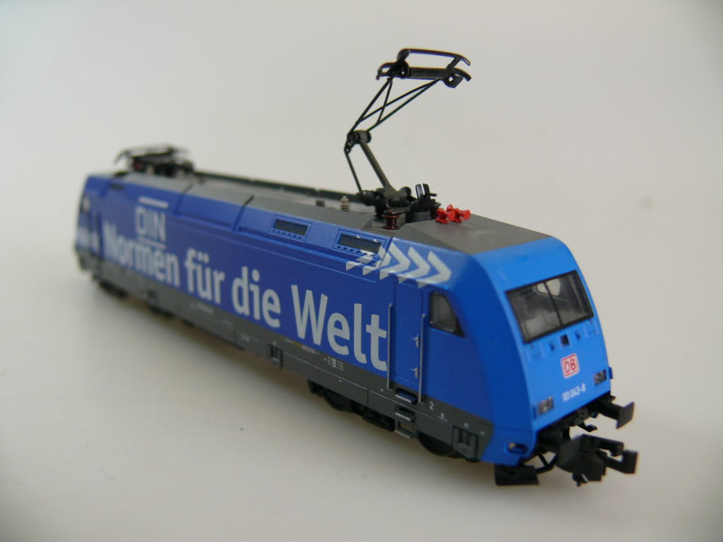 Spur N: Fleischmann 82 7355 DAMPFLOK ‚BR 101 NORMEN FÜR DIE WELT‘ – neu ...